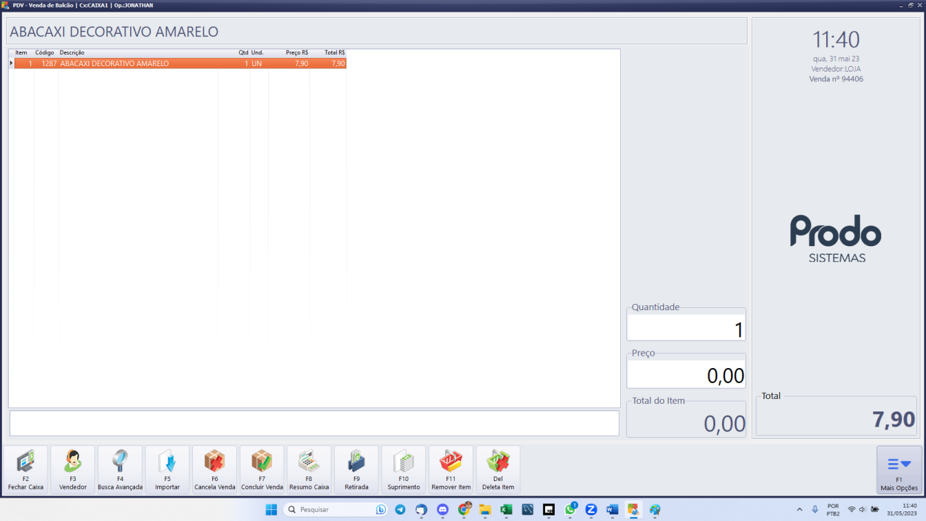 Prodo Sistemas - TENHA UM SOFTWARE PARA CHAMAR DE SEU!
