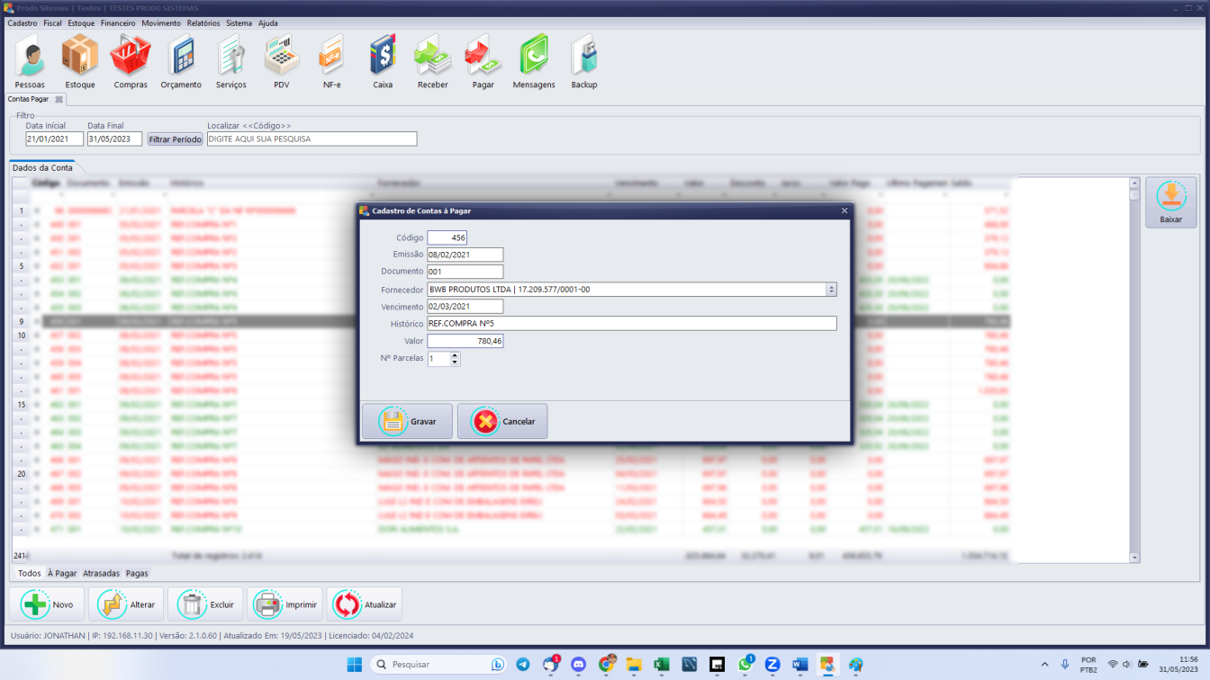 Prodo Sistemas - TENHA UM SOFTWARE PARA CHAMAR DE SEU!